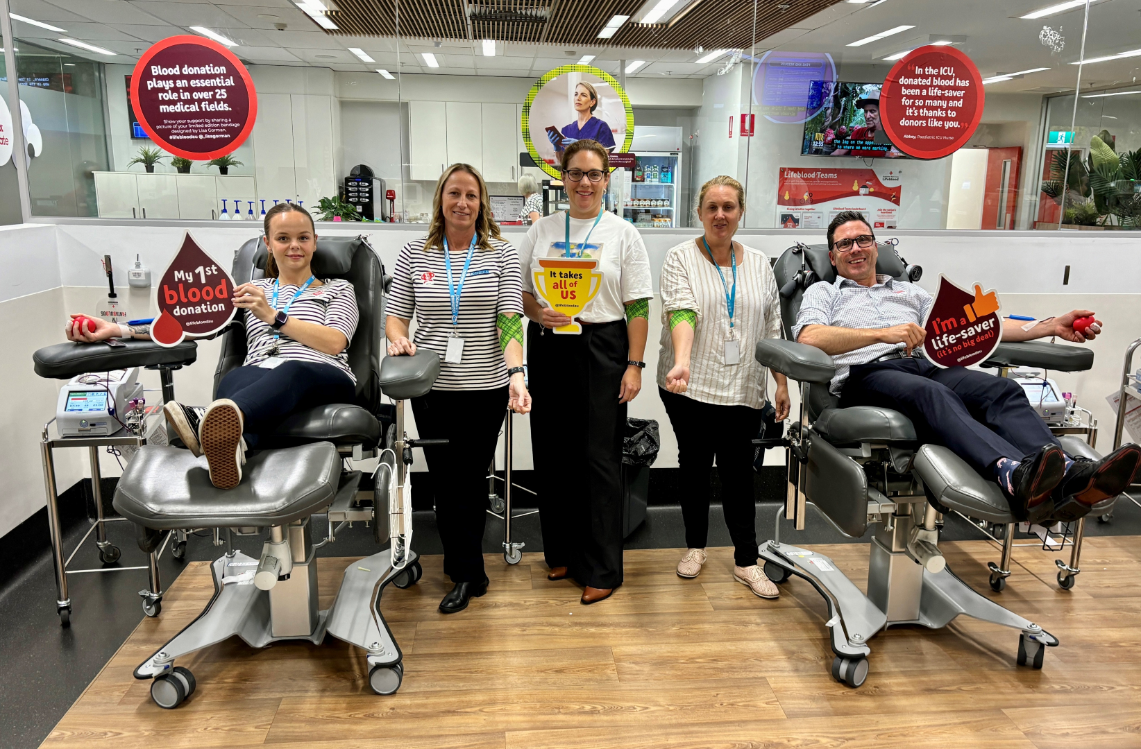GMHBA team rolls up their sleeves